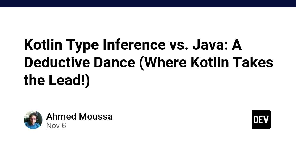 Ahmed Moussa on LinkedIn: Kotlin Type Inference vs. Java: A Deductive ... Ahmed Moussa on LinkedIn: Kotlin Type Inference vs. Java: A Deductive ...