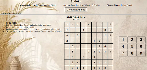Sandra Tonui on LinkedIn: SUDOKU GAME PROJECT Sandra Tonui on LinkedIn: SUDOKU GAME PROJECT