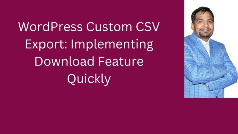 Sandeep Jain on LinkedIn: WordPress Custom CSV Export: Implementing ... Sandeep Jain on LinkedIn: WordPress Custom CSV Export: Implementing ...