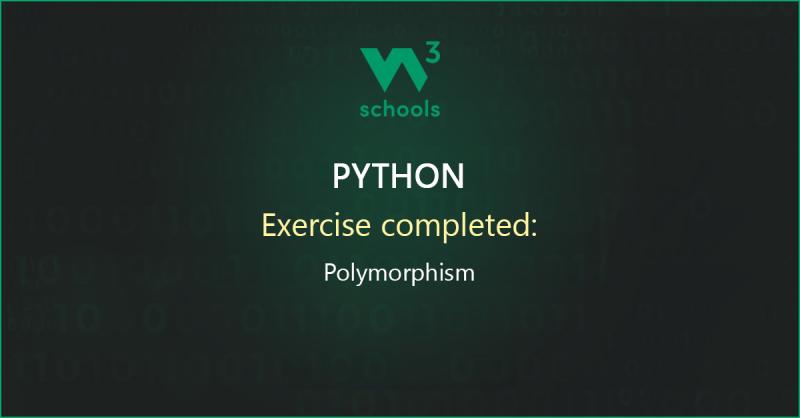 Completed Exercise: Python Polymorphism | Darshak Paladiya Completed Exercise: Python Polymorphism | Darshak Paladiya