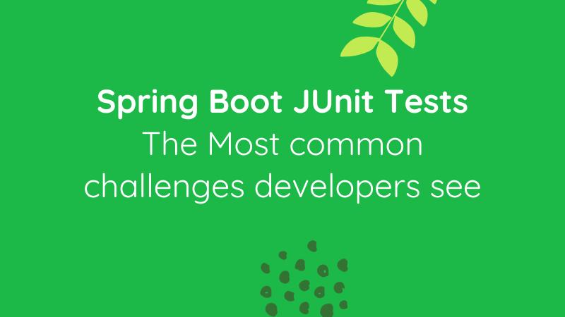 Ujjwal Khatri on LinkedIn: Spring Boot JUnit Tests – The Most common ... Ujjwal Khatri on LinkedIn: Spring Boot JUnit Tests – The Most common ...