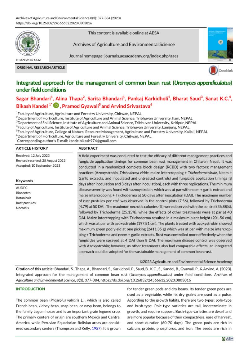 Alina Thapa on LinkedIn: (PDF) Integrated approach for the management ... Alina Thapa on LinkedIn: (PDF) Integrated approach for the management ...