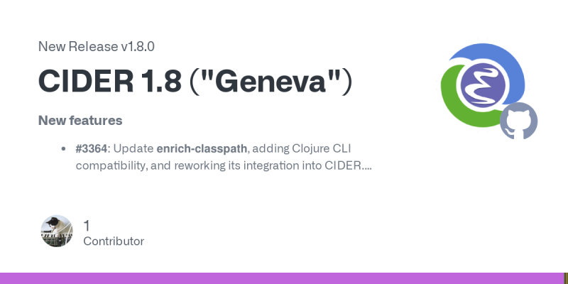 vemv λ on LinkedIn: Release CIDER 1.8 ( vemv λ on LinkedIn: Release CIDER 1.8 (
