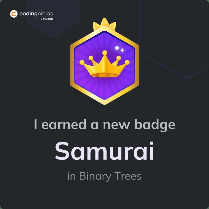 Priyanshu Ganatra on LinkedIn: 🏆 SkillBadge Unlocked! | Coding Ninjas ... Priyanshu Ganatra on LinkedIn: 🏆 SkillBadge Unlocked! | Coding Ninjas ...