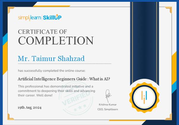 Taimur Shahzad on LinkedIn: Mr. Taimur Shahzad has successfully ... Taimur Shahzad on LinkedIn: Mr. Taimur Shahzad has successfully ...