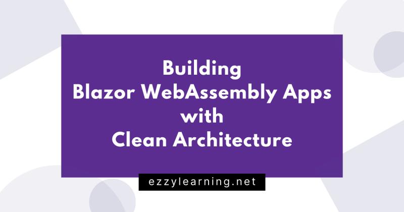 Mostafa Abedi on LinkedIn: Building Blazor WebAssembly Apps with Clean ... Mostafa Abedi on LinkedIn: Building Blazor WebAssembly Apps with Clean ...