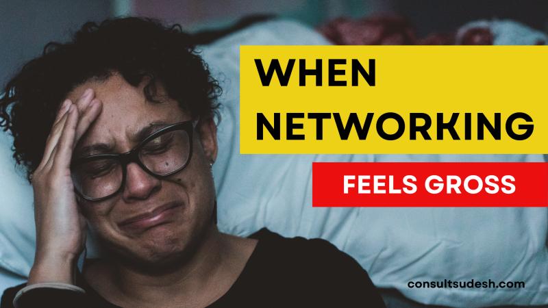 Sudesh Kaka on LinkedIn: When Networking Feels Gross Sudesh Kaka on LinkedIn: When Networking Feels Gross