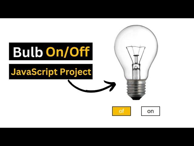 Sufyan Shaikh on LinkedIn: Bulb ON/OFF Using JavaScript | JavaScript ... Sufyan Shaikh on LinkedIn: Bulb ON/OFF Using JavaScript | JavaScript ...