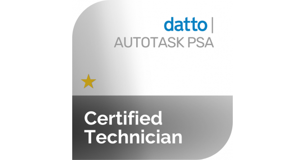 Certificate of completion for Kaseya Certified Technician in Autotask ... Certificate of completion for Kaseya Certified Technician in Autotask ...