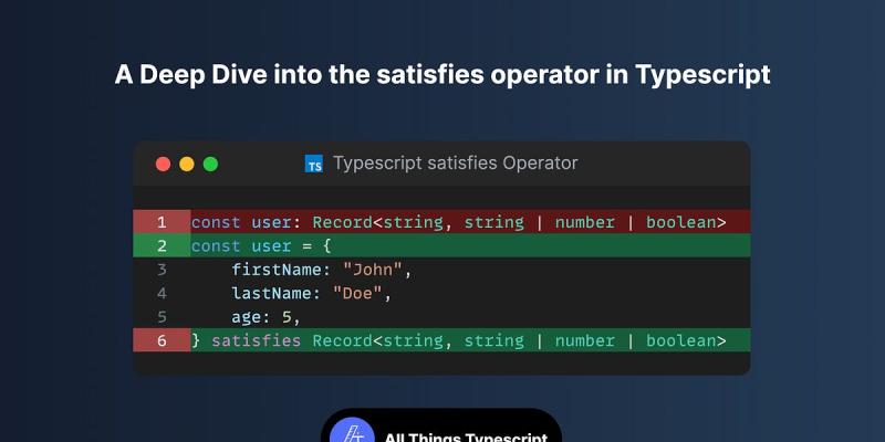 Wycliffe Maina on LinkedIn: A Deep Dive into the satisfies operator in ... Wycliffe Maina on LinkedIn: A Deep Dive into the satisfies operator in ...