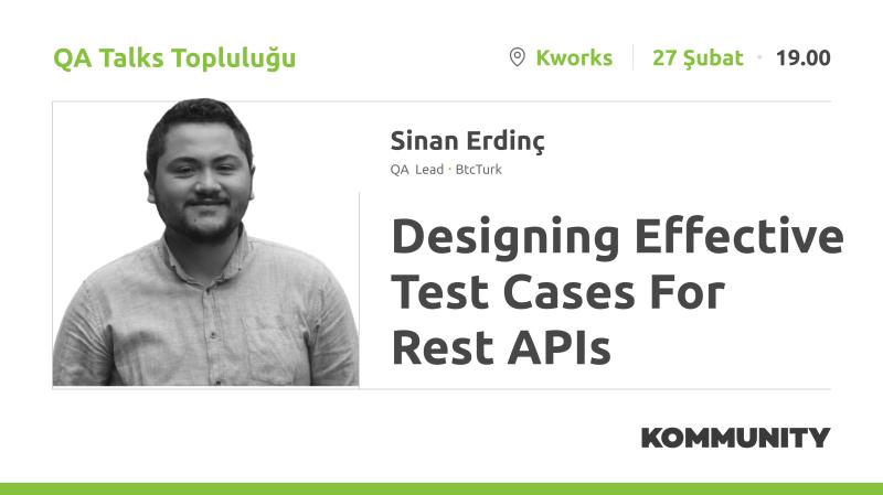 Sinan Erdinç LinkedIn‘de: Designing Effective Test Cases for Rest APIs Sinan Erdinç LinkedIn‘de: Designing Effective Test Cases for Rest APIs