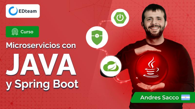 Curso: Microservicios con Java y Spring Boot | Andres Sacco | 13 comments Curso: Microservicios con Java y Spring Boot | Andres Sacco | 13 comments