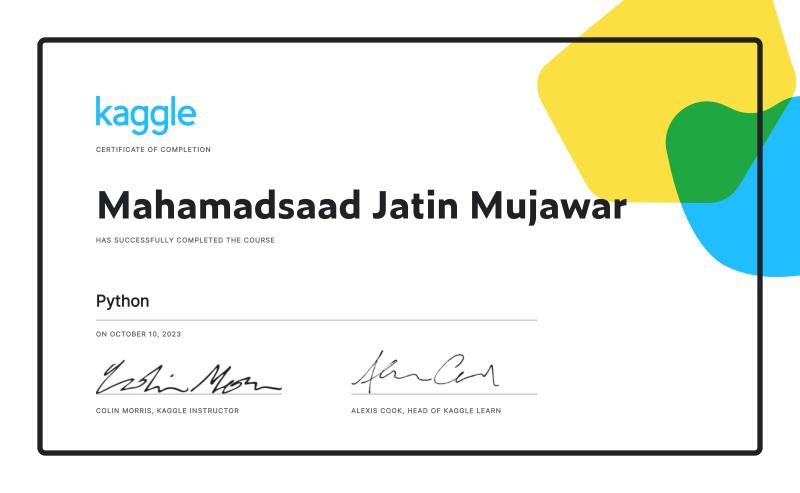 Saad Mujawar on LinkedIn: Mahamadsaad Jatin Mujawar completed the ... Saad Mujawar on LinkedIn: Mahamadsaad Jatin Mujawar completed the ...