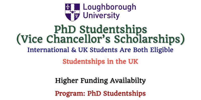 Fully Funded Scholarships on LinkedIn: PhD Studentships at Loughborough ... Fully Funded Scholarships on LinkedIn: PhD Studentships at Loughborough ...