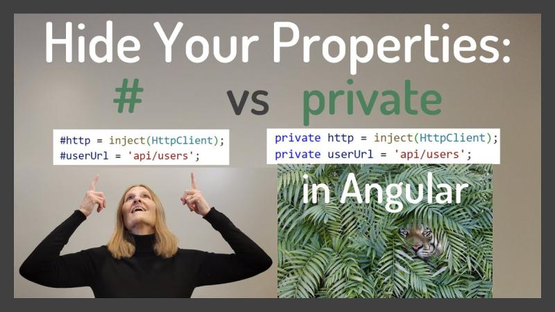 Lara Newsom on LinkedIn: Hide Your Properties in Angular: # vs private Lara Newsom on LinkedIn: Hide Your Properties in Angular: # vs private
