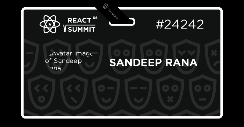 Sandeep Rana on LinkedIn: Check out my badge & claim your free React ... Sandeep Rana on LinkedIn: Check out my badge & claim your free React ...