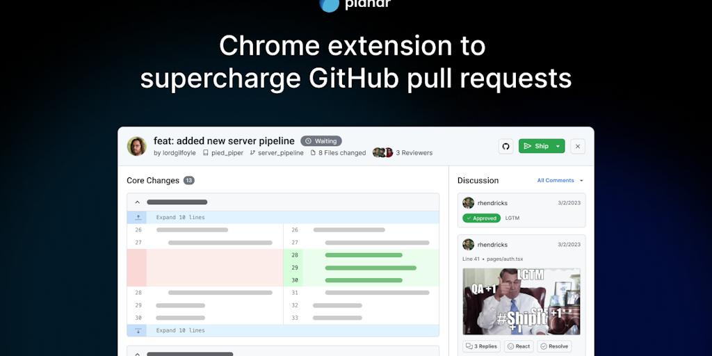Planar - Supercharge GitHub Pull Requests | Product Hunt | Eshan Agarwal Planar - Supercharge GitHub Pull Requests | Product Hunt | Eshan Agarwal