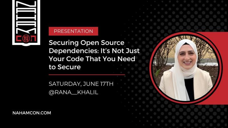 Rana Khalil on LinkedIn: Securing Open Source Dependencies - NahamCon 2023 Rana Khalil on LinkedIn: Securing Open Source Dependencies - NahamCon 2023