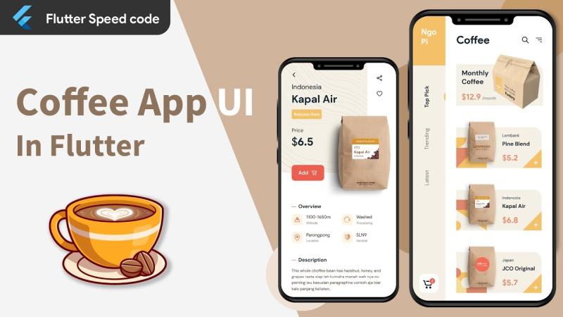 Coffee App in Flutter | Flutter UI | Speed Code | Flutter Devs Coffee App in Flutter | Flutter UI | Speed Code | Flutter Devs