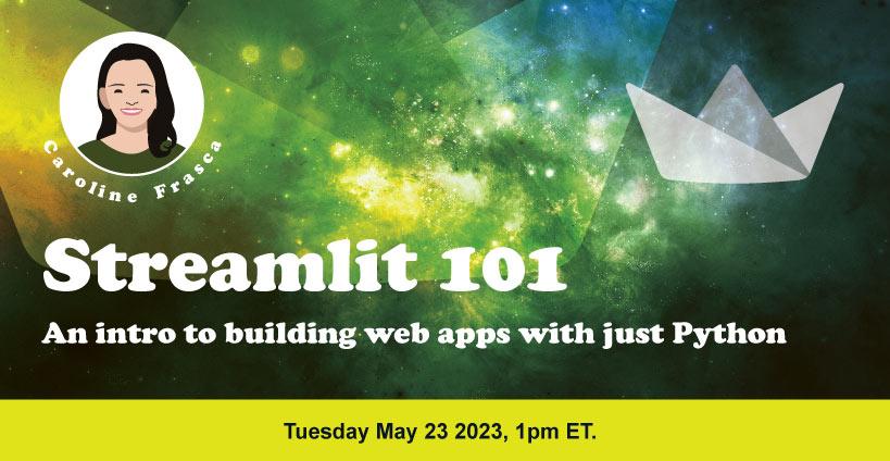 Brian Rinaldi on LinkedIn: Streamlit 101: An Intro to Building Web Apps ... Brian Rinaldi on LinkedIn: Streamlit 101: An Intro to Building Web Apps ...