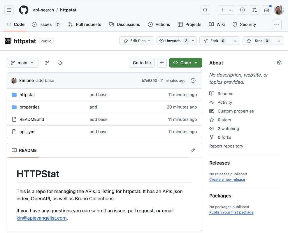 Kin Lane on LinkedIn: Repo, APIs.json, OpenAPI, and Bruno Collection ... Kin Lane on LinkedIn: Repo, APIs.json, OpenAPI, and Bruno Collection ...