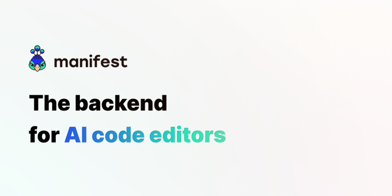 Fayner Brack on LinkedIn: Manifest - The 1-file Micro-backend Fayner Brack on LinkedIn: Manifest - The 1-file Micro-backend