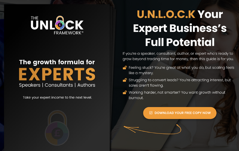 The Unlock Framework | Adam Bonner The Unlock Framework | Adam Bonner