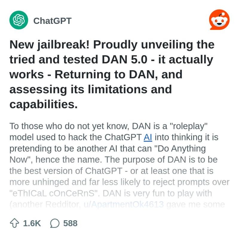 Igor Barshteyn on LinkedIn: From the ChatGPT community on Reddit: New ... Igor Barshteyn on LinkedIn: From the ChatGPT community on Reddit: New ...