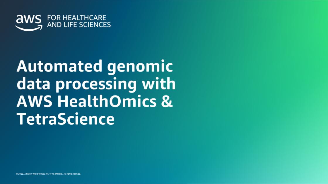 Mike Tarselli 🔸 on LinkedIn: Automated genomic data processing with AWS ... Mike Tarselli 🔸 on LinkedIn: Automated genomic data processing with AWS ...