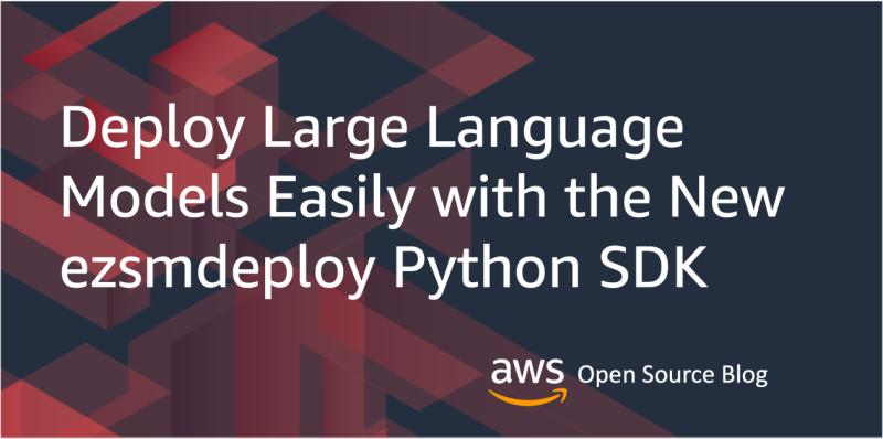 Shreyas Subramanian, PhD on LinkedIn: Deploy Large Language Models ... Shreyas Subramanian, PhD on LinkedIn: Deploy Large Language Models ...