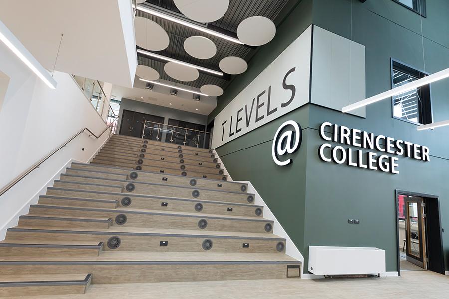 A polished finish at Cirencester College | Nile Pilcher A polished finish at Cirencester College | Nile Pilcher
