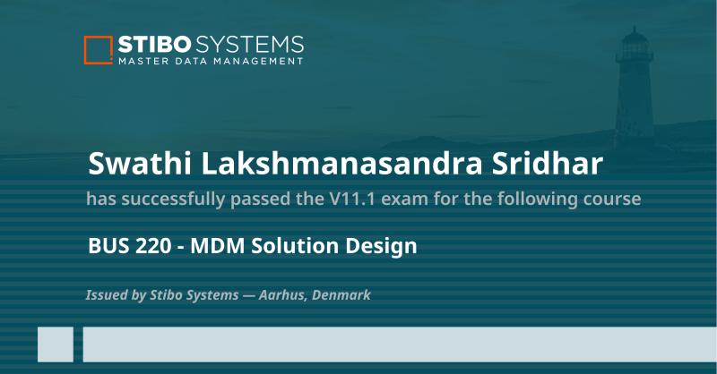 Swathi Lakshmansandra Sridhar on LinkedIn: Certificate Swathi Lakshmansandra Sridhar on LinkedIn: Certificate