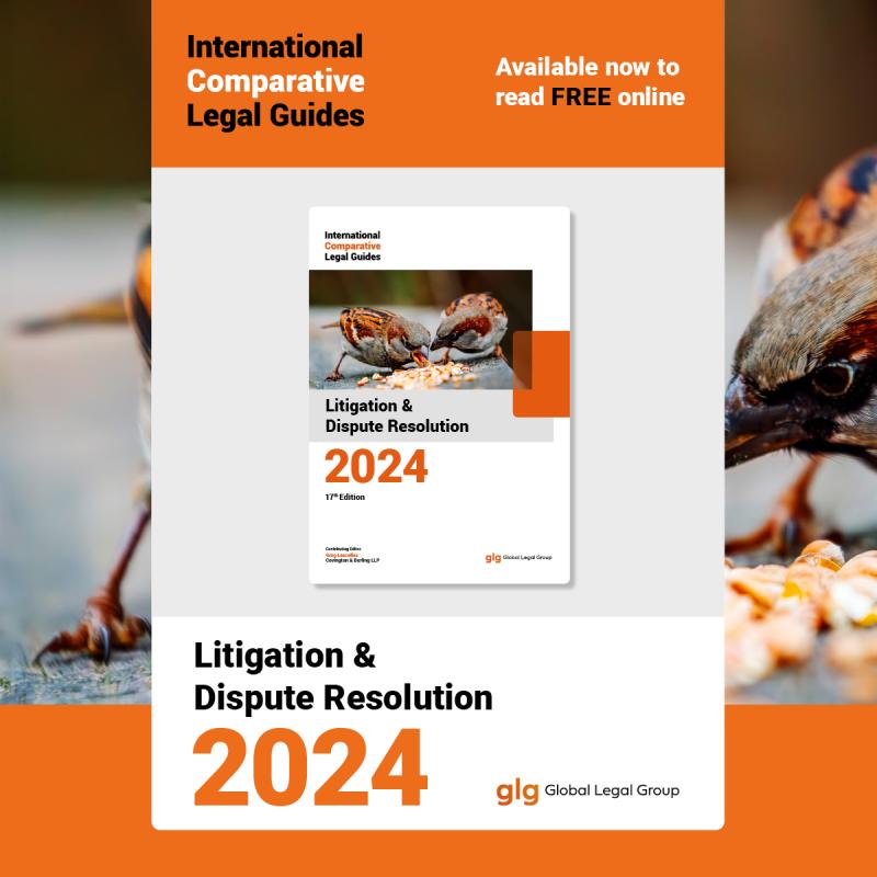 International Comparative Legal Guides (ICLG) on LinkedIn: Litigation ... International Comparative Legal Guides (ICLG) on LinkedIn: Litigation ...