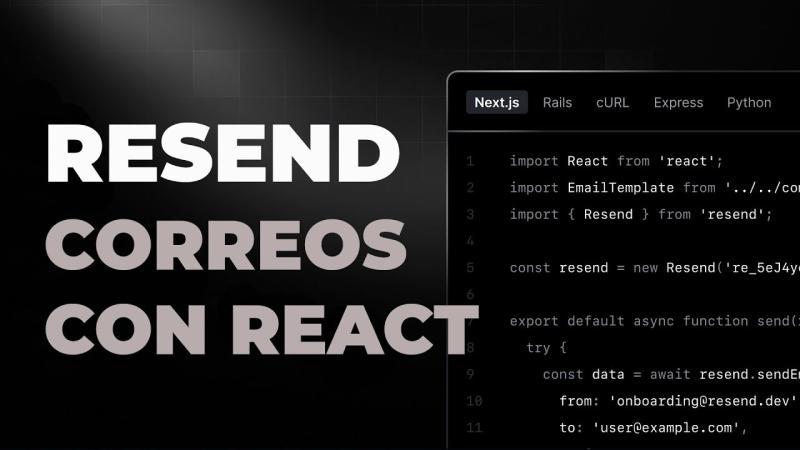 Alfonso Alexander Briones Ventura on LinkedIn: Resend - Correos faciles ... Alfonso Alexander Briones Ventura on LinkedIn: Resend - Correos faciles ...