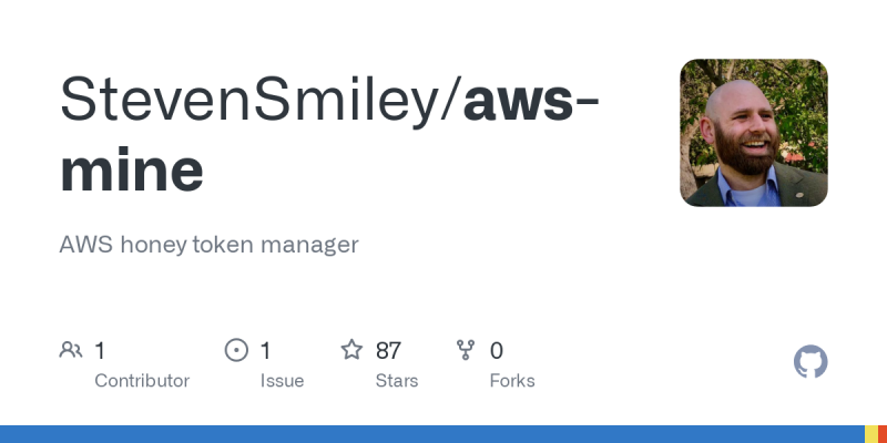 Iterasec on LinkedIn: GitHub - StevenSmiley/aws-mine: AWS honey token ... Iterasec on LinkedIn: GitHub - StevenSmiley/aws-mine: AWS honey token ...