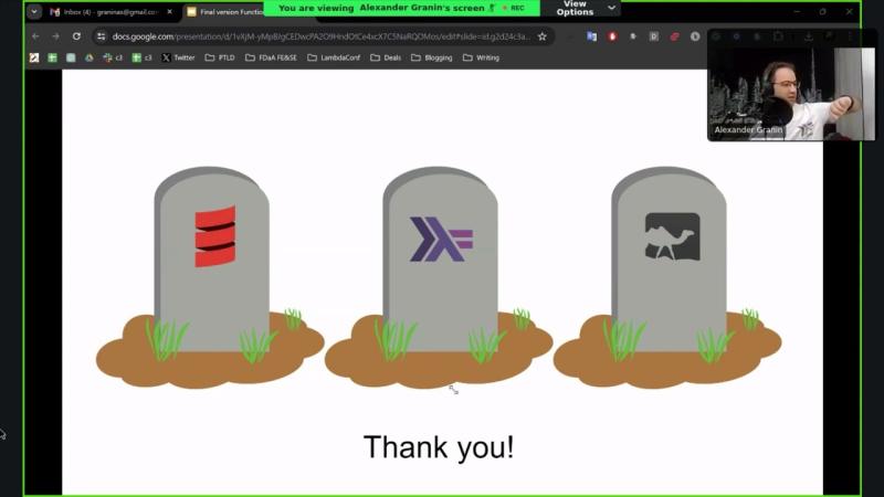 Alex Kurguzkin on LinkedIn: Functional Programming: Failed Successfully ... Alex Kurguzkin on LinkedIn: Functional Programming: Failed Successfully ...