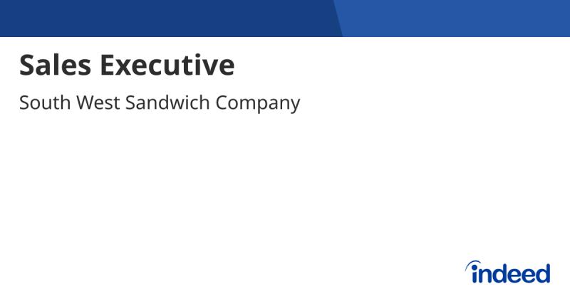 Robert Pascoe on LinkedIn: Sales Executive - South West Region - Indeed.com Robert Pascoe on LinkedIn: Sales Executive - South West Region - Indeed.com