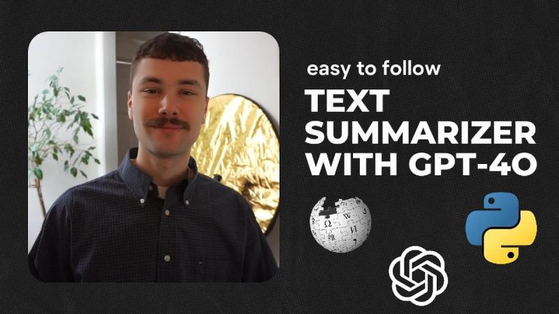 Build a Wikipedia Summarizer with Python & GPT-4o | Joshua Emmerson Build a Wikipedia Summarizer with Python & GPT-4o | Joshua Emmerson