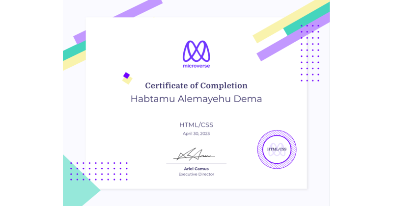 Habtamu Alemayehu on LinkedIn: Microverse HTML/CSS module • Habtamu ... Habtamu Alemayehu on LinkedIn: Microverse HTML/CSS module • Habtamu ...