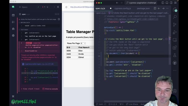 Table Pagination Solution Using Plain DOM Methods | Gleb Bahmutov Table Pagination Solution Using Plain DOM Methods | Gleb Bahmutov