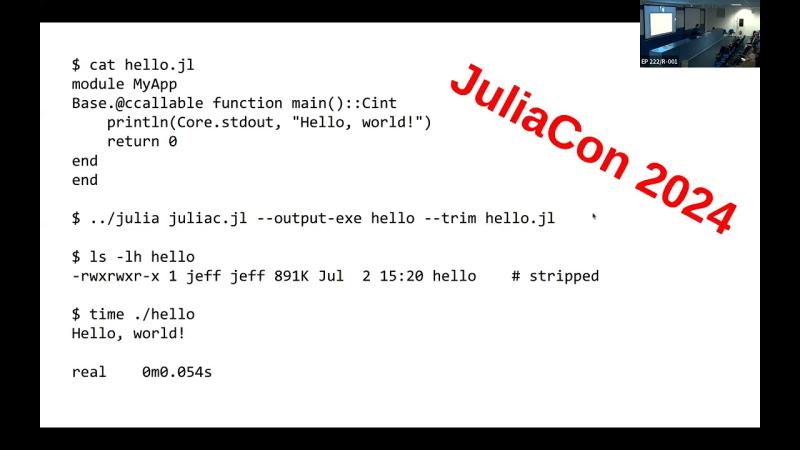 JuliaHub on LinkedIn: Julia as a Statically Compiled Language JuliaHub on LinkedIn: Julia as a Statically Compiled Language