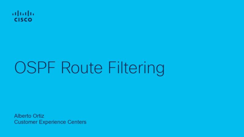 Hamidreza Taghipour on LinkedIn: OSPF Route Filtering Hamidreza Taghipour on LinkedIn: OSPF Route Filtering