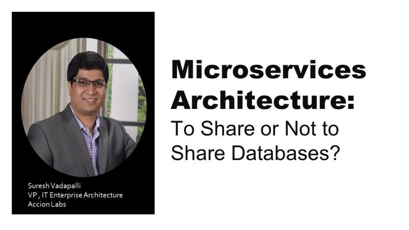 Vikas Kerni on LinkedIn: Decoding Microservices: Is a Dedicated ... Vikas Kerni on LinkedIn: Decoding Microservices: Is a Dedicated ...