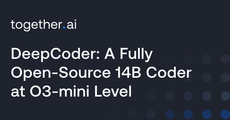DeepCoder: A Fully Open-Source 14B Coder at O3-mini Level | Abdul Wali Khan DeepCoder: A Fully Open-Source 14B Coder at O3-mini Level | Abdul Wali Khan