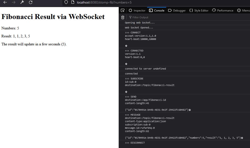Spring Boot WebSocket Example | Joel Patrick Llosa Spring Boot WebSocket Example | Joel Patrick Llosa