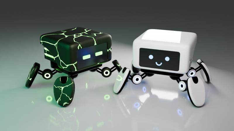 Kristina Papakina πΊπ¦ on LinkedIn: BoxBot - 3D model in Blender , Kristina Kristina Papakina πΊπ¦ on LinkedIn: BoxBot - 3D model in Blender , Kristina