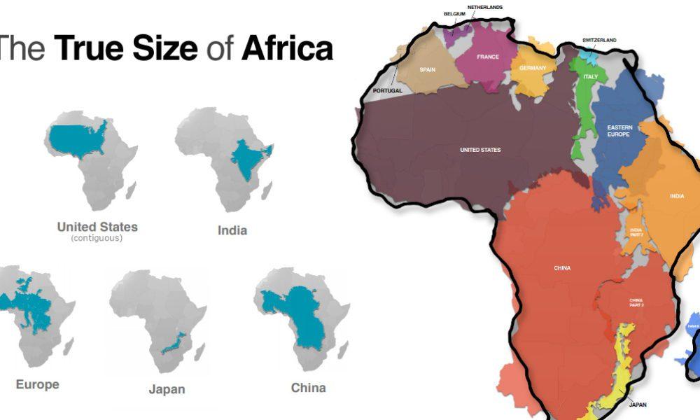 Sleem Hasan on LinkedIn: Mapped: Visualizing the True Size of Africa ... Sleem Hasan on LinkedIn: Mapped: Visualizing the True Size of Africa ...