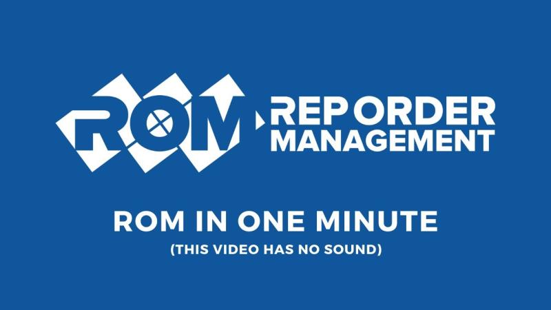 ROM in One Minute: A Video Guide | Rep Order Management (ROM) posted on ... ROM in One Minute: A Video Guide | Rep Order Management (ROM) posted on ...