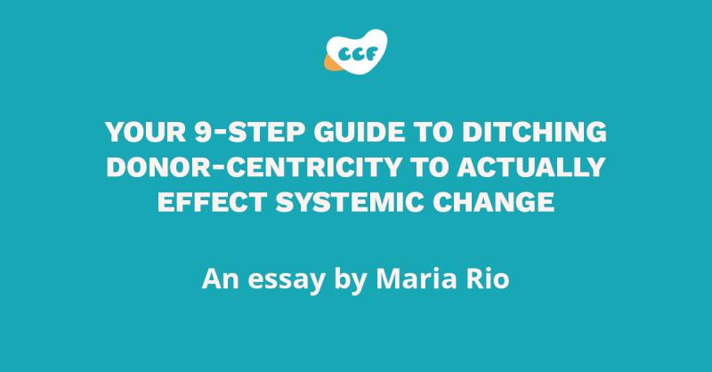 Charmaine Torma on LinkedIn: Your 9-step guide to ditching donor ... Charmaine Torma on LinkedIn: Your 9-step guide to ditching donor ...