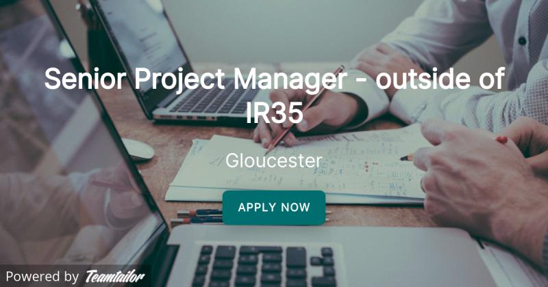 Jane Ellison-Burns on LinkedIn: Senior Project Manager - outside of ... Jane Ellison-Burns on LinkedIn: Senior Project Manager - outside of ...
